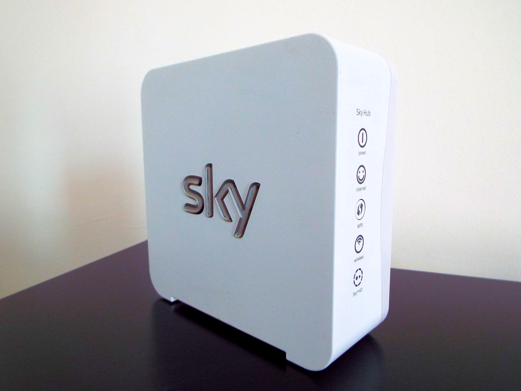 Using a Sky SR101 White Sky Hub Router as a Network Switch - 8Bit Mammoth